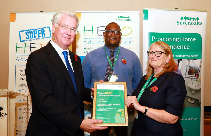 Michael Celebrates Super-HERO Officers – Rt Hon Sir Michael Fallon KCB
